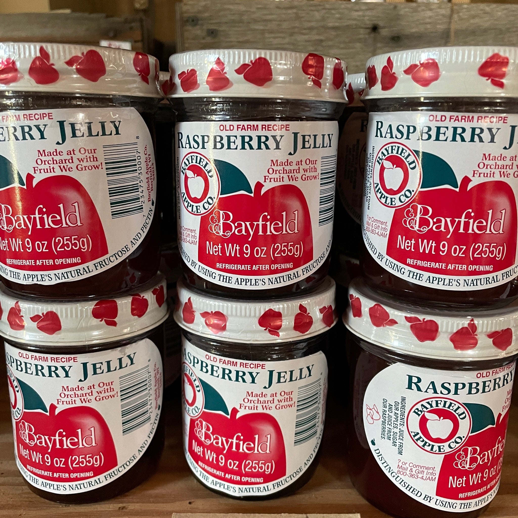 Raspberry Jelly | Bayfield Apple Company
